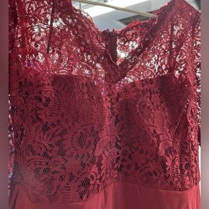 Dessy Collection | Dresses | Nwt Dessy Collection Long Sleeve Lace Gown ...